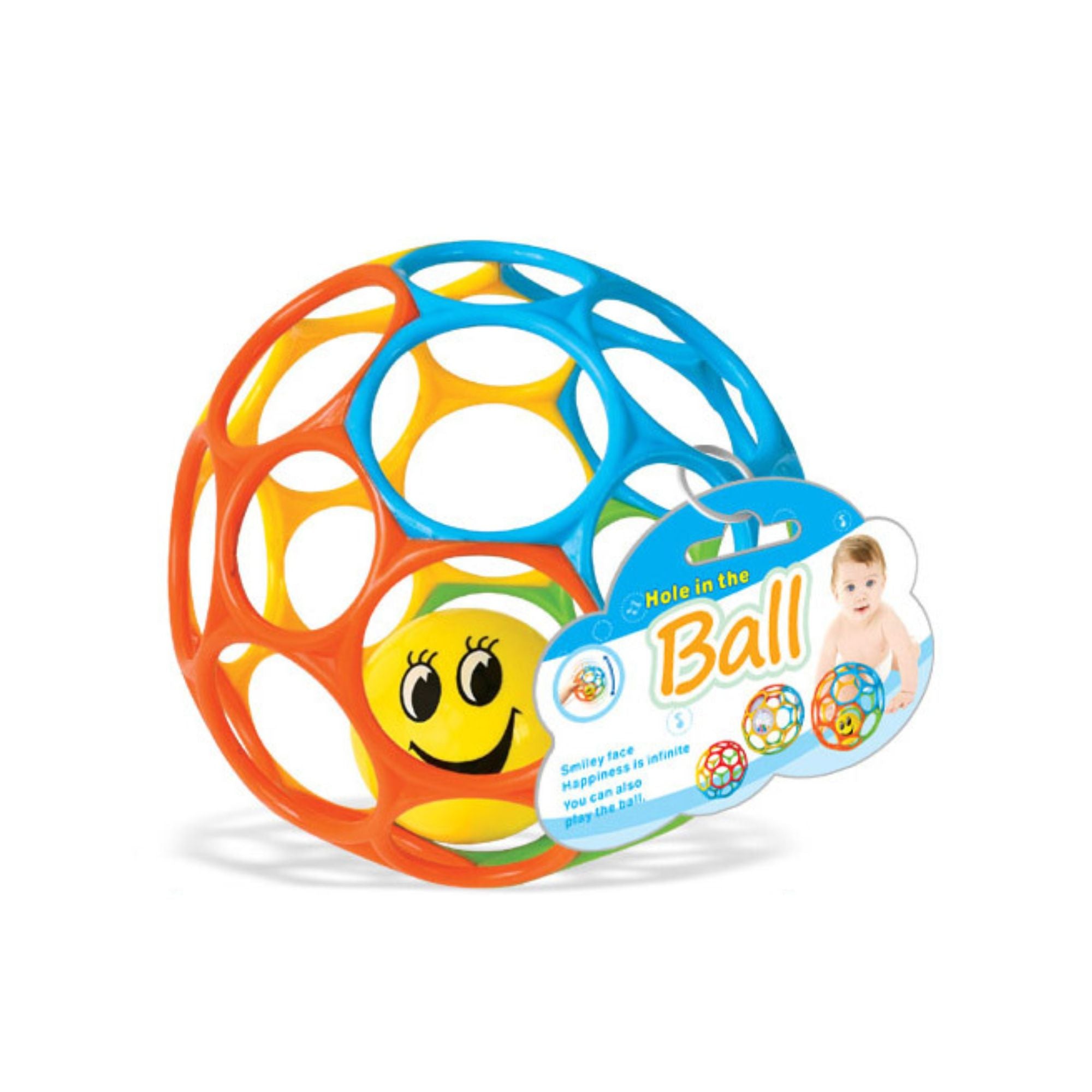 Maya & Friends Soft Oball With Rattle – Infantino
